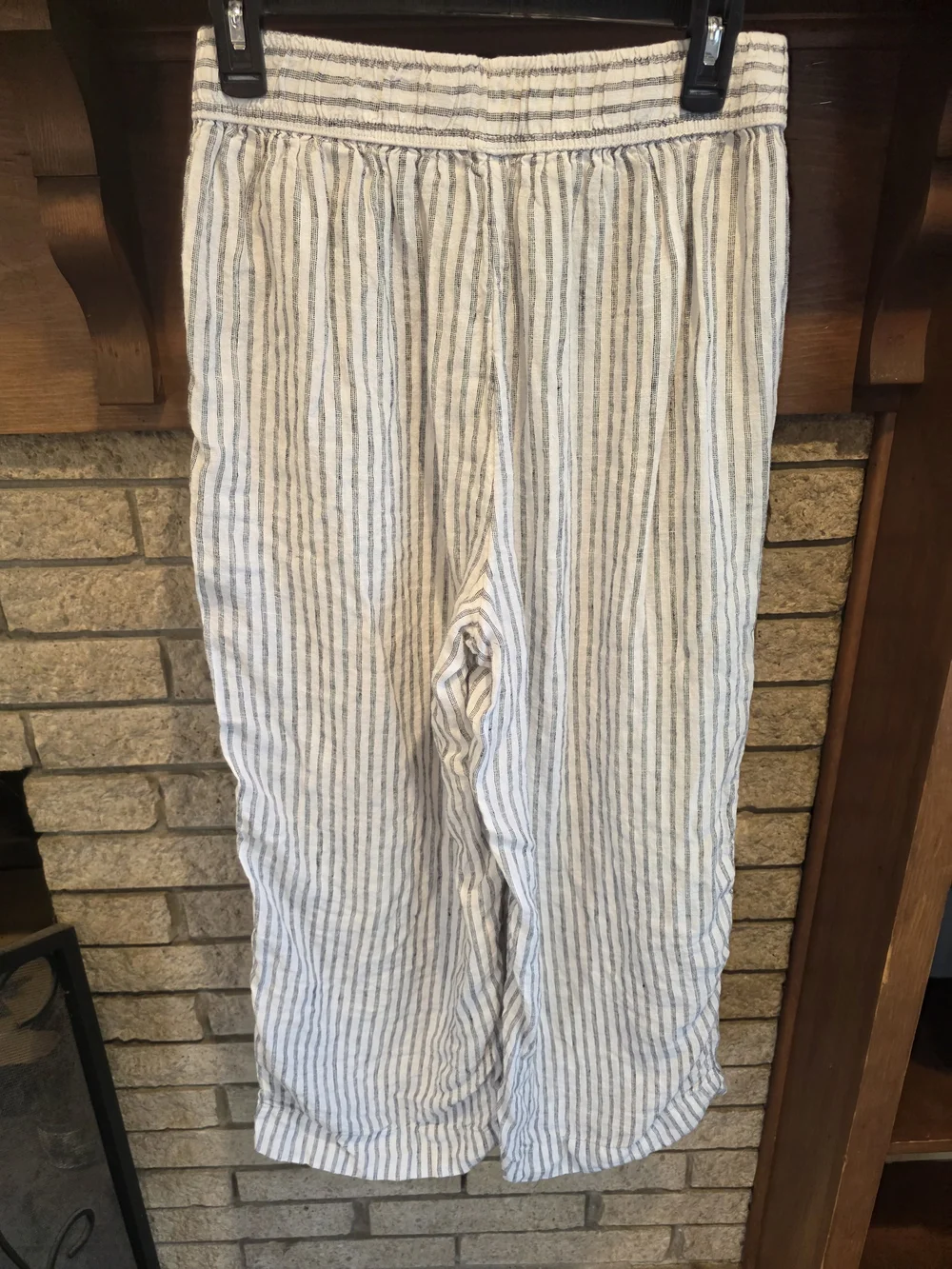 Tahari | Pants & Jumpsuits | Tahari White And Black Striped Wide Leg ...